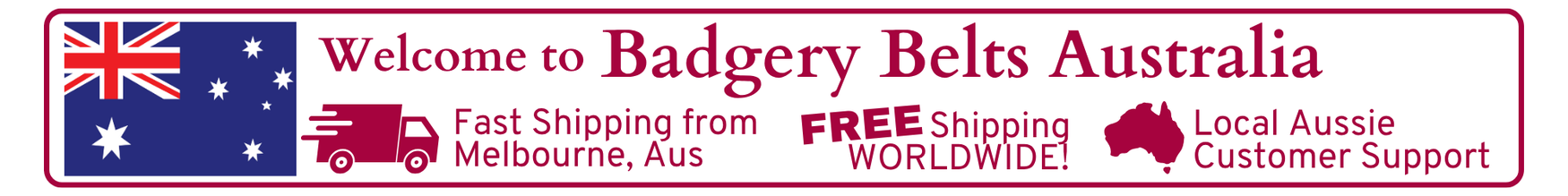 Australian Kangaroo Leather Belts, Hat Bands & Wallets | Badgery Belts ...