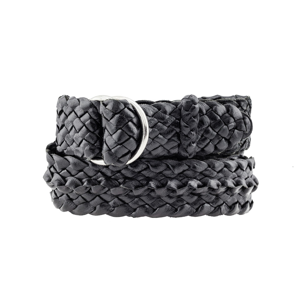 Kangaroo Leather Mens Belt Ring Buckle | CrocRidge 32mm Wide – Badgery ...